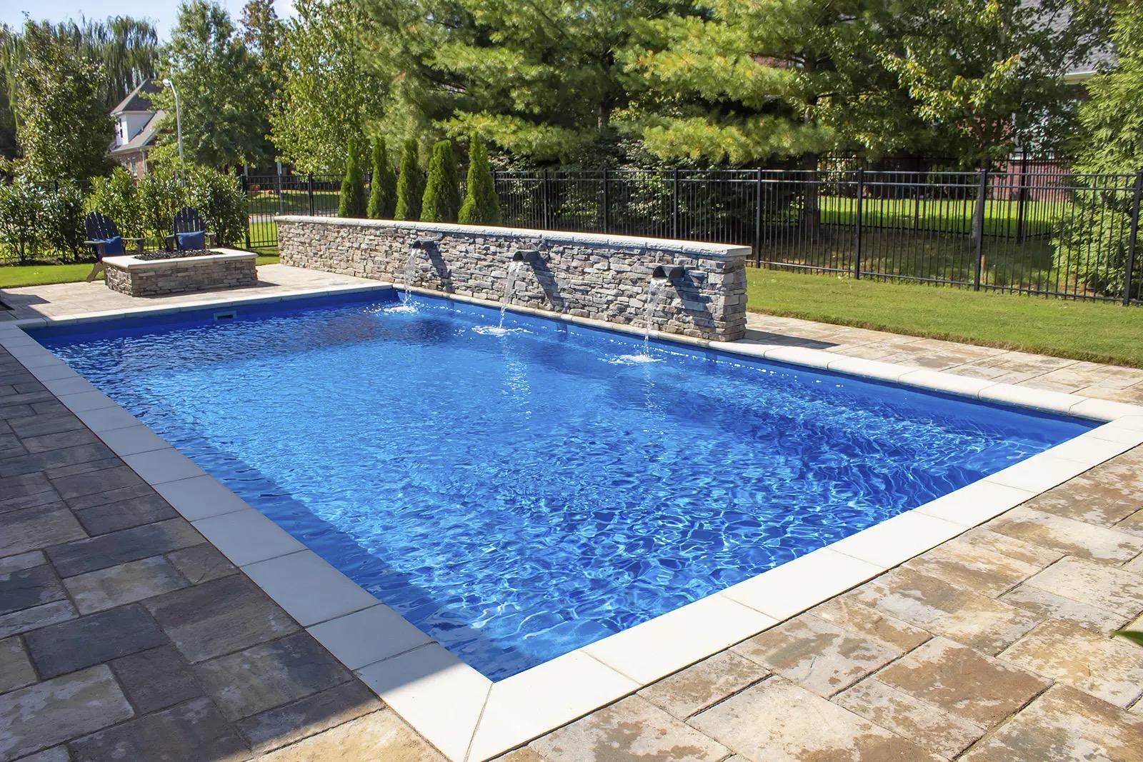 The Leisure Pools Supreme™ Inground Pool - Blue Point Pools & Spas